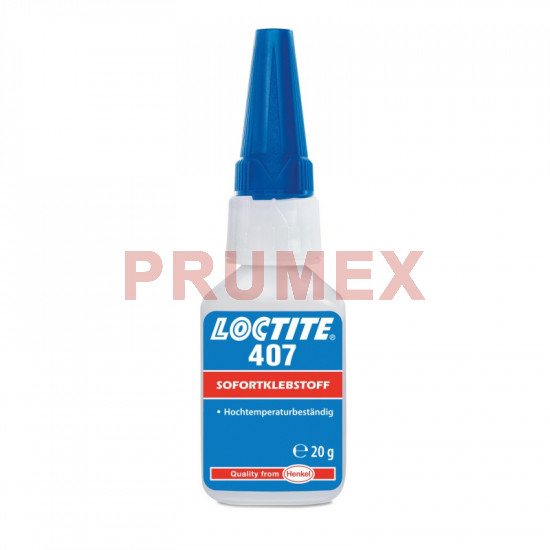 Loctite 407 - 20 g vteřinové lepidlo | Prumex.cz
