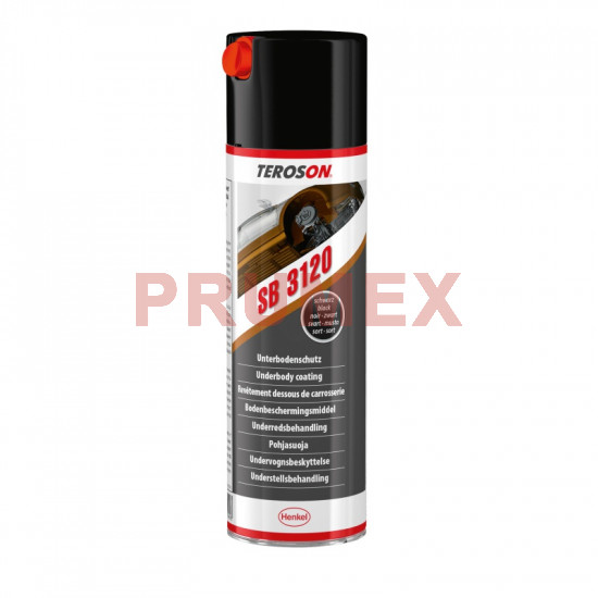 Teroson SB 3120 - 500 ml černá ochrana spodku ve spreji | Prumex.cz