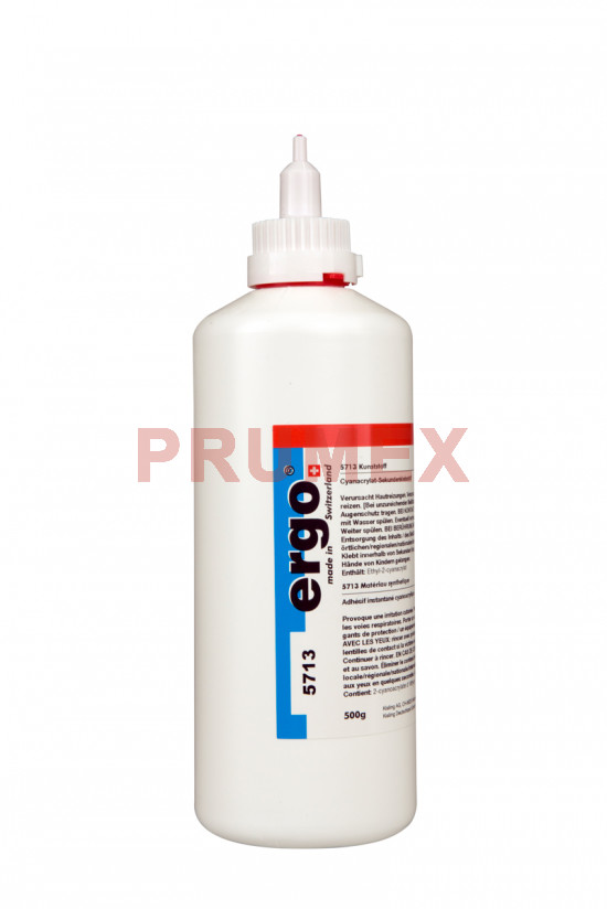 Ergo 5713 - 500 g vteřinové lepidlo na plasty | Prumex.cz