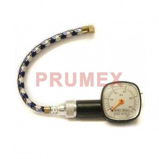 Pneuměřič P300 s hadičkou, rozsah měření 50-300 kPa | Prumex.cz