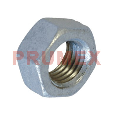 Matice ISO 4032 M24 |08| žárový pozink | Prumex.cz